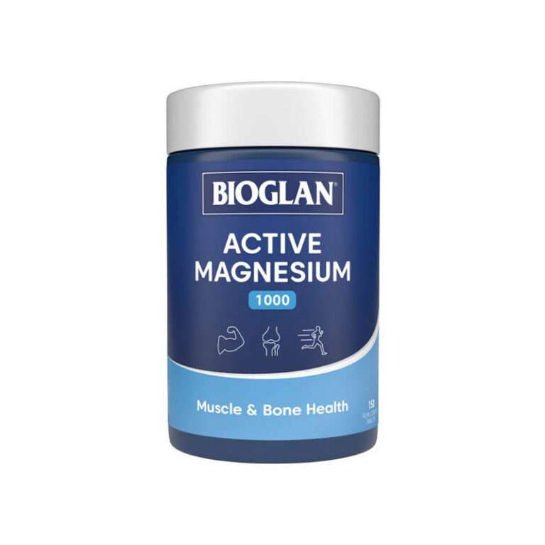 Bioglan Active Magnesium 1000mg 150 Tablets - Ausbdmart